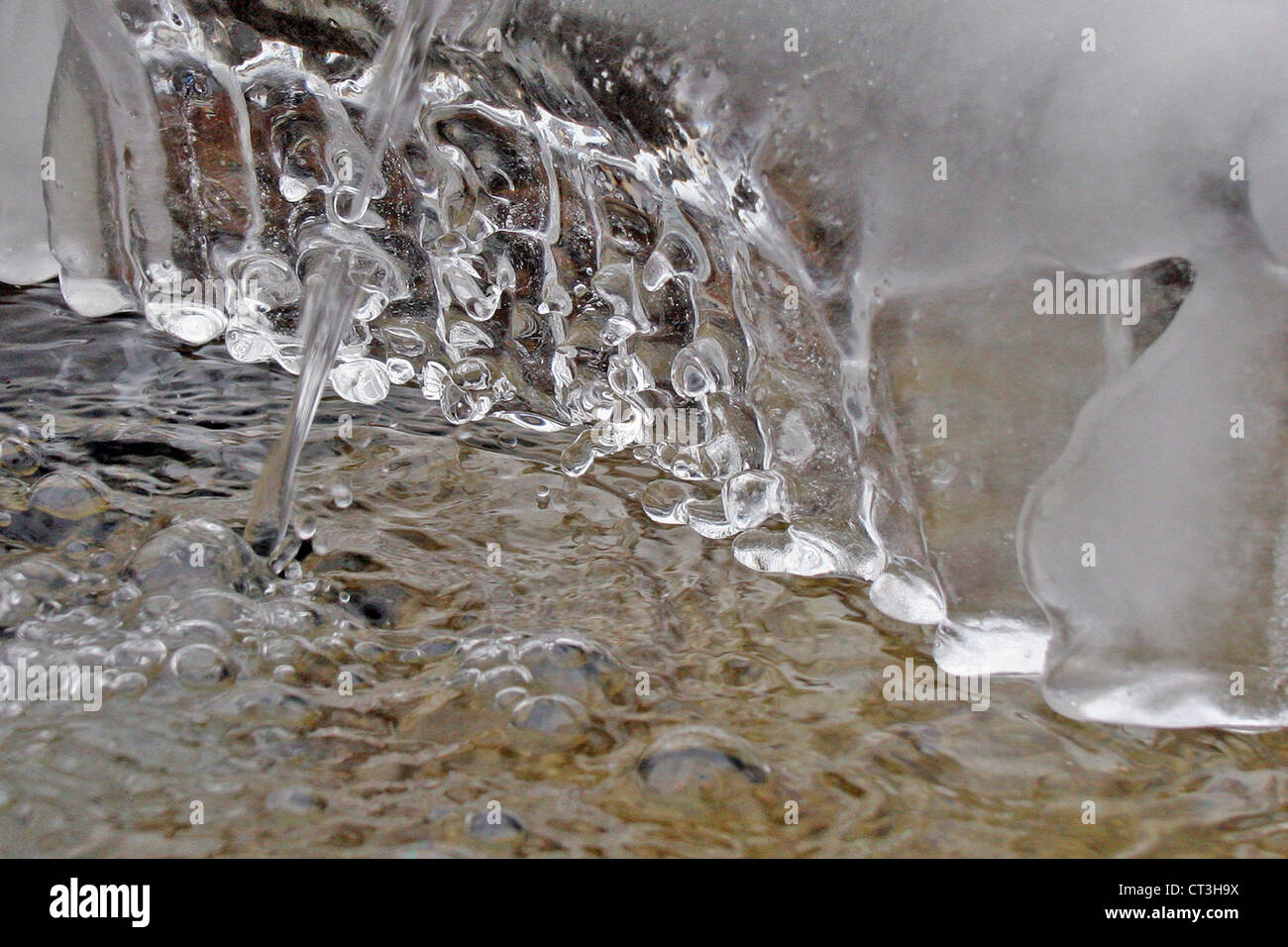 Icey texture hi-res stock photography and images - Alamy