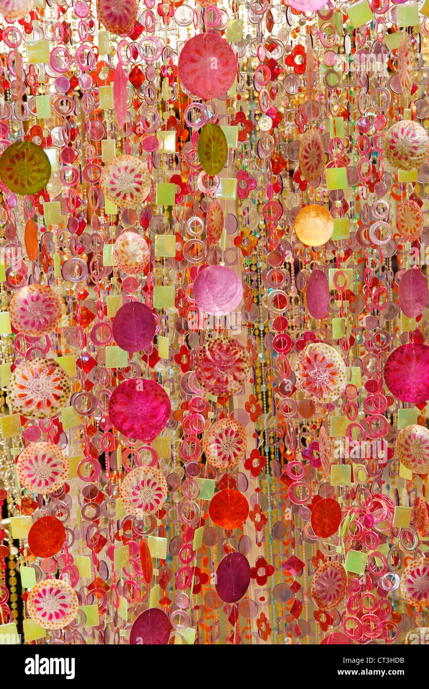 Decorative bead curtain hi-res stock photography and images - Alamy