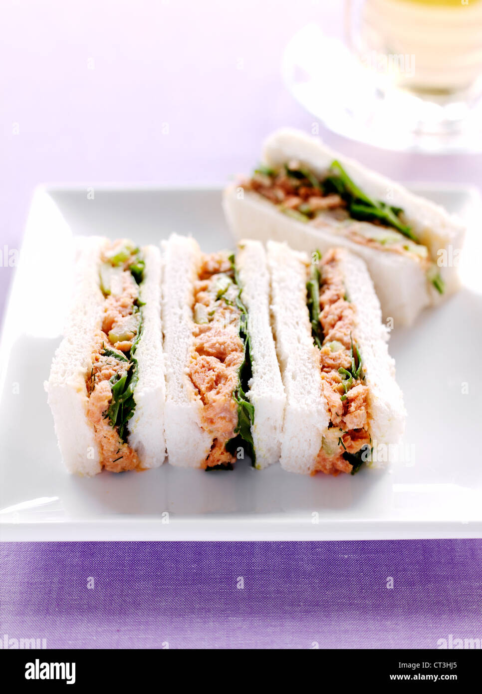 Crustless sandwiches hi-res stock photography and images - Alamy