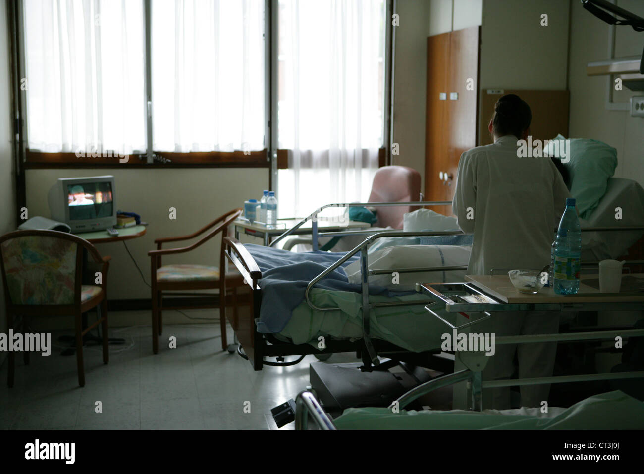 INTERIOR OF A HOSPITAL Stock Photo - Alamy