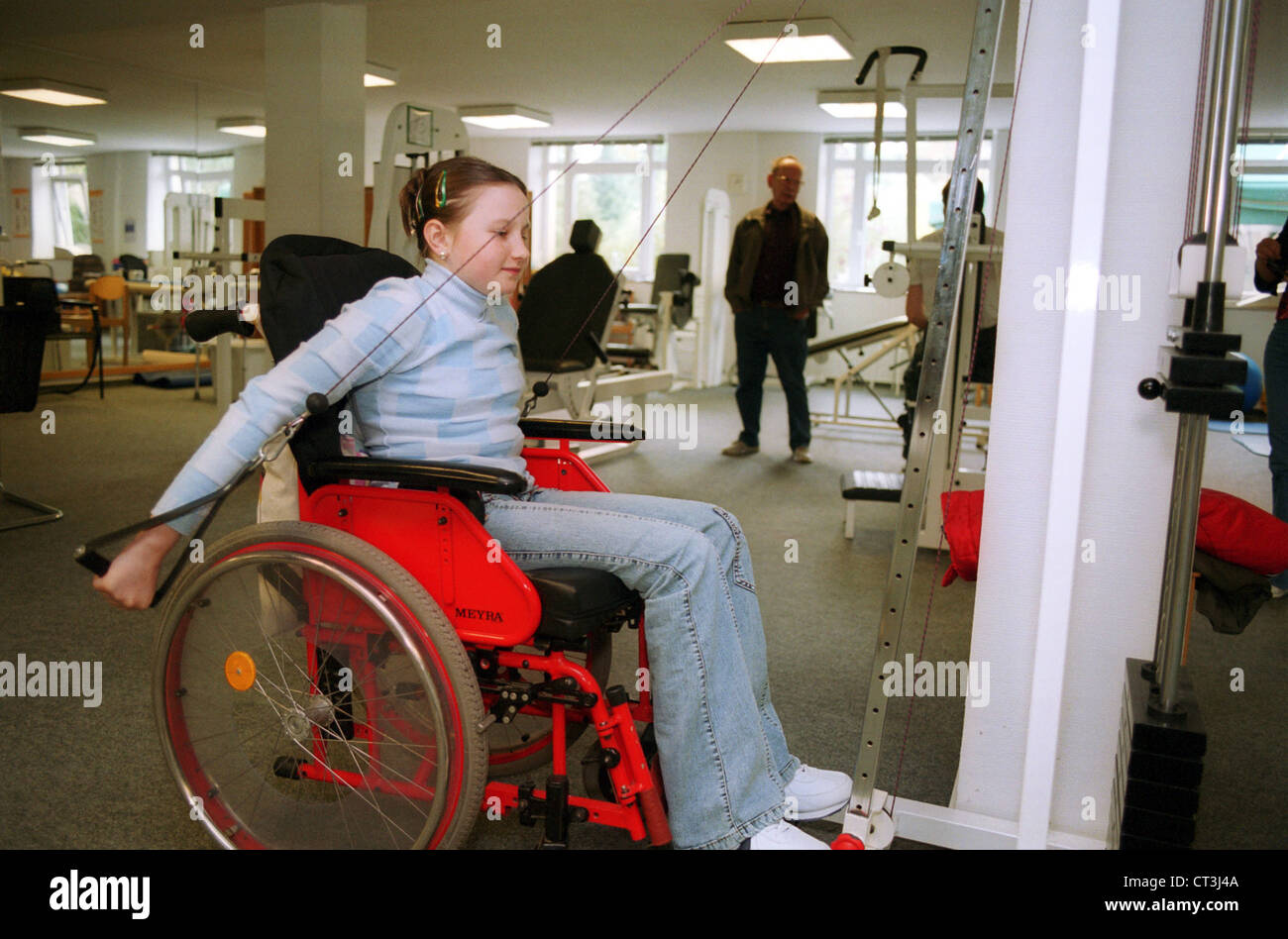 Bernau, rehabilitation of a sick child Chernobyl Stock Photo - Alamy
