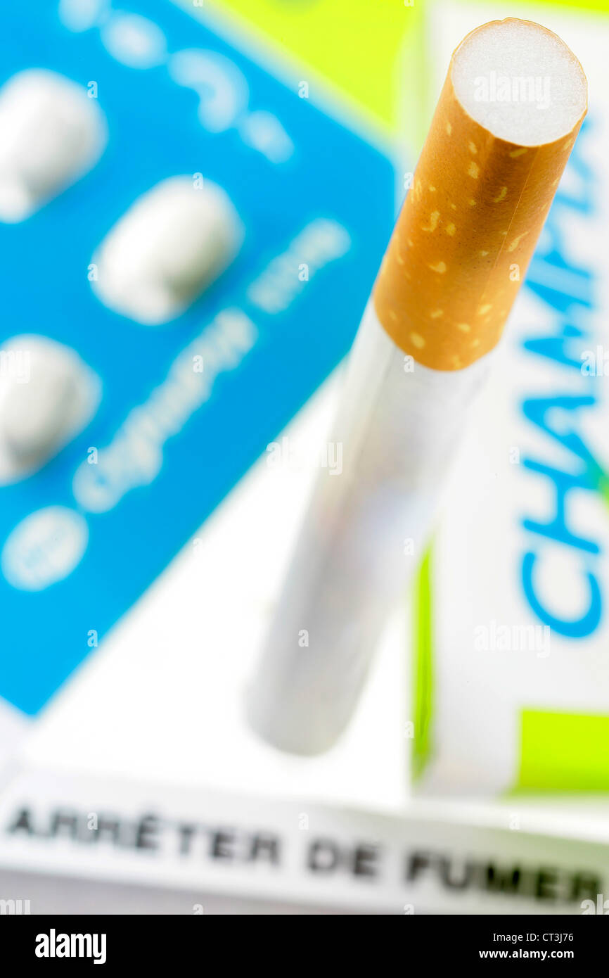 TREATMENT FOR SMOKING Stock Photo - Alamy