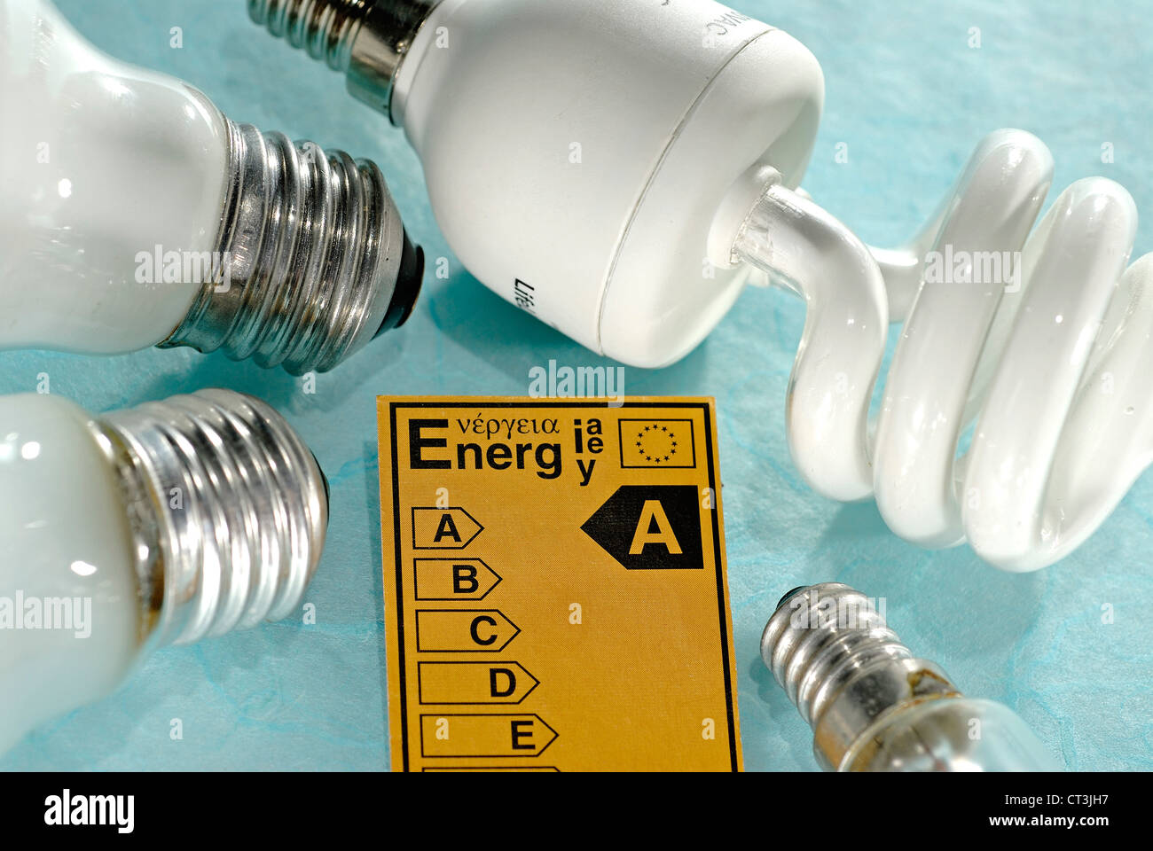 Energy labels lamp hi-res stock photography and images - Alamy