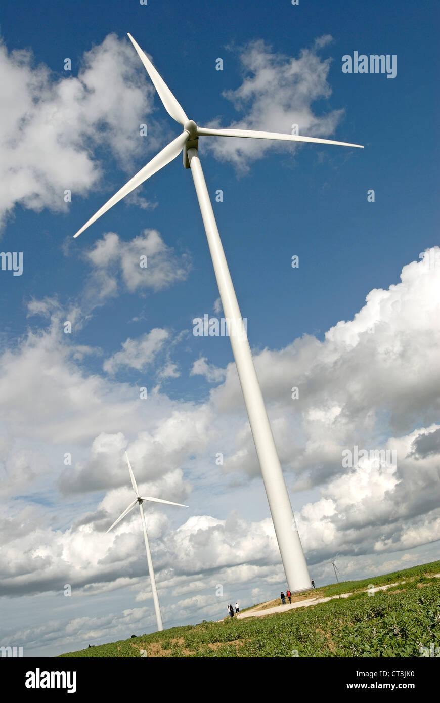 WIND POWER GENERATOR Stock Photo - Alamy