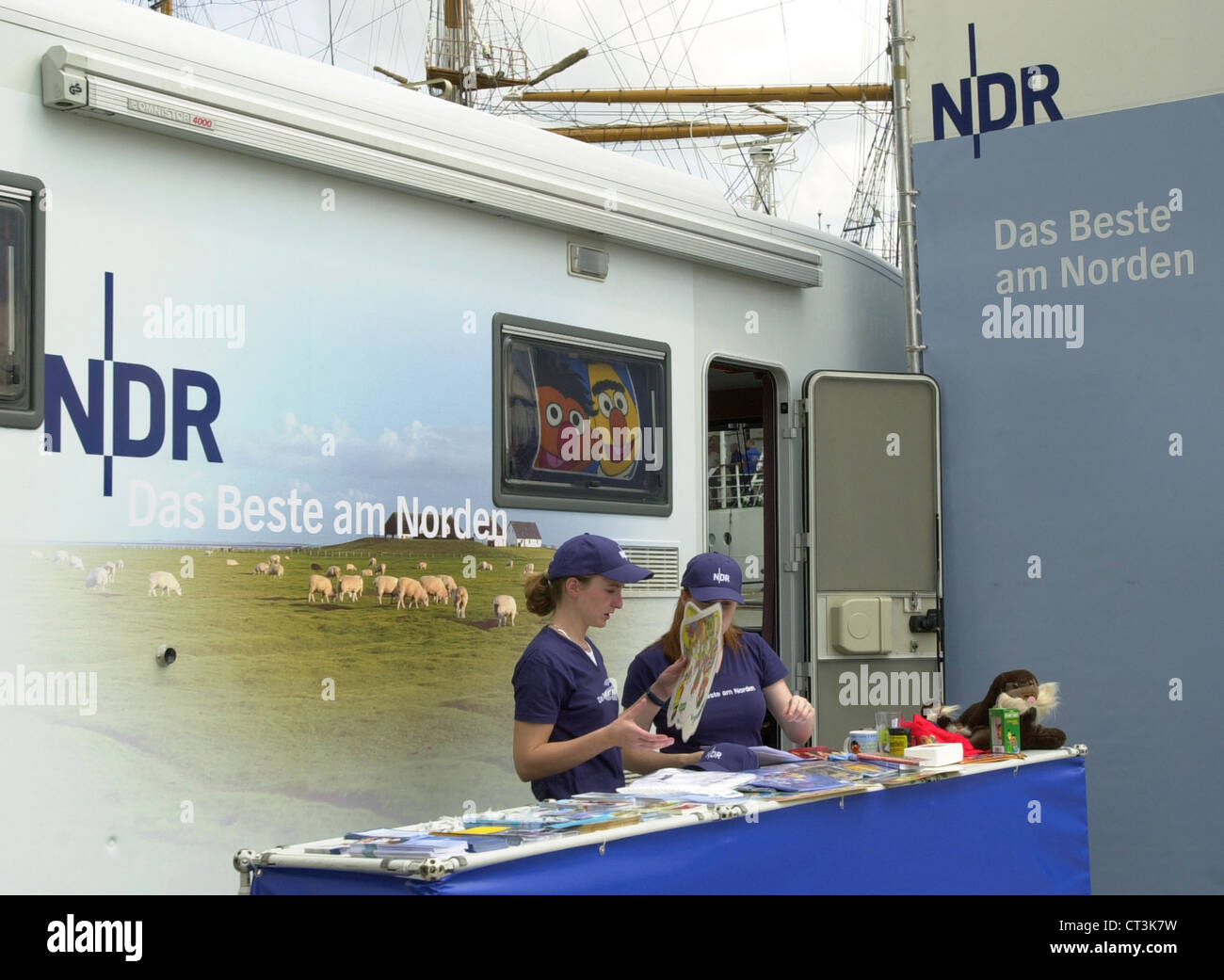 Kiel as the NDR at Kiel Week Stock Photo - Alamy