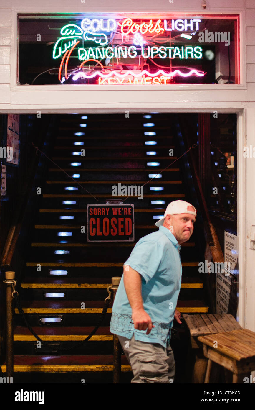 Night Club Closed in Key West, Florida, USA Stock Photo - Alamy
