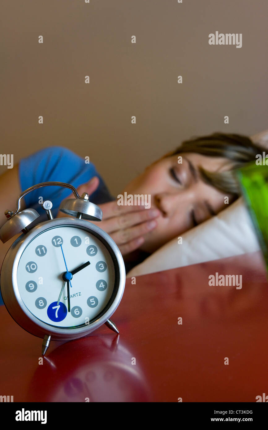 WOMAN WITH INSOMNIA Stock Photo - Alamy