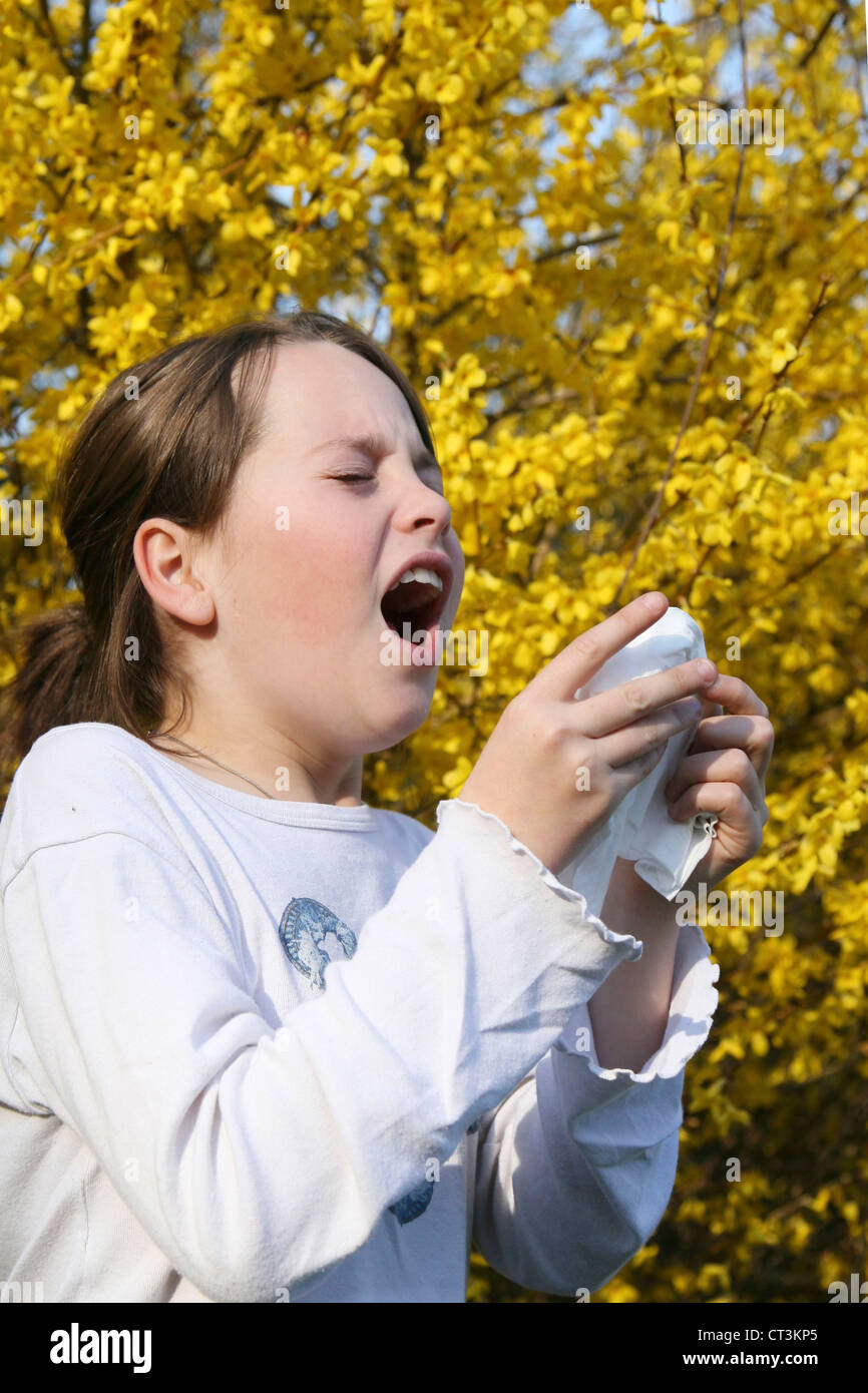 Children allergic rhinitis hi-res stock photography and images - Alamy