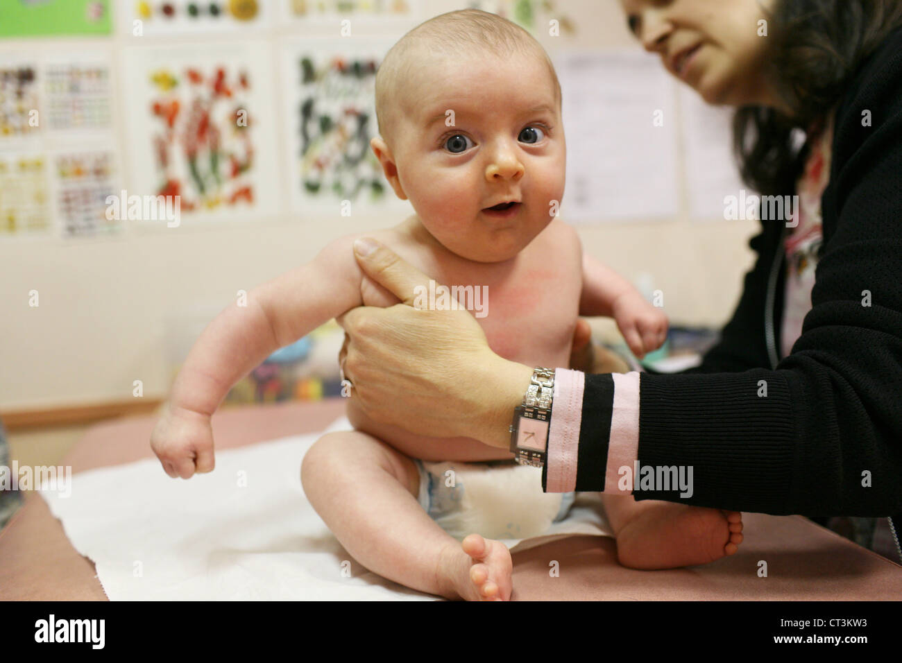 Muscle tone baby hi-res stock photography and images - Alamy