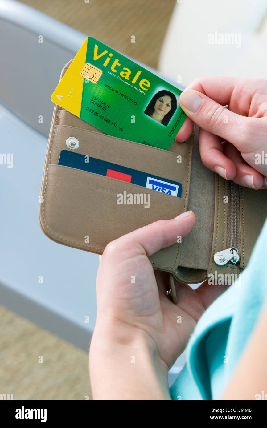 European health insurance cards hi-res stock photography and images - Alamy