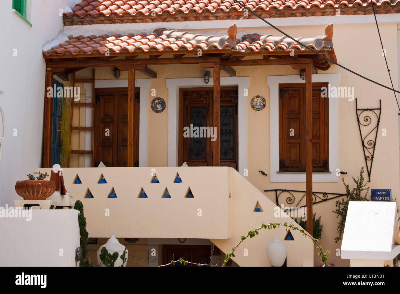 Decorated Greek House High Resolution Stock Photography and Images - Alamy