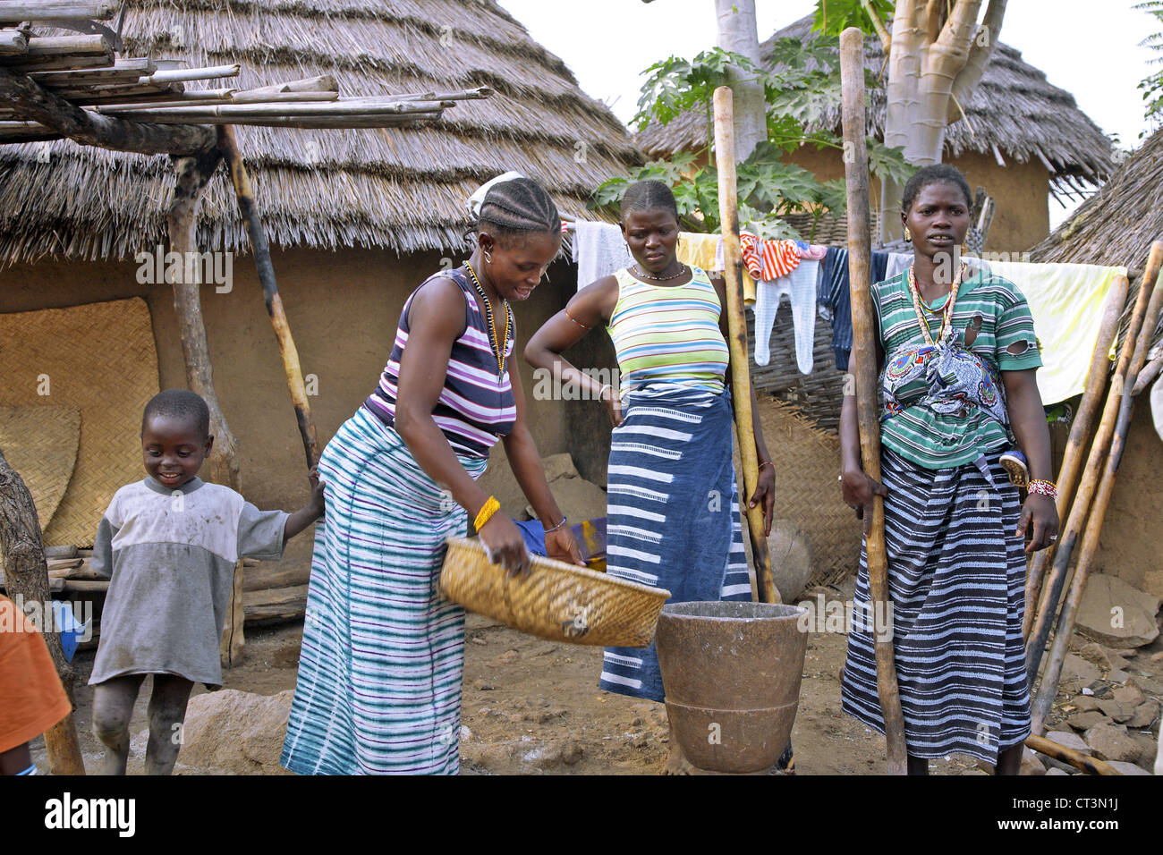 AN AFRICAN SCENE Stock Photo - Alamy