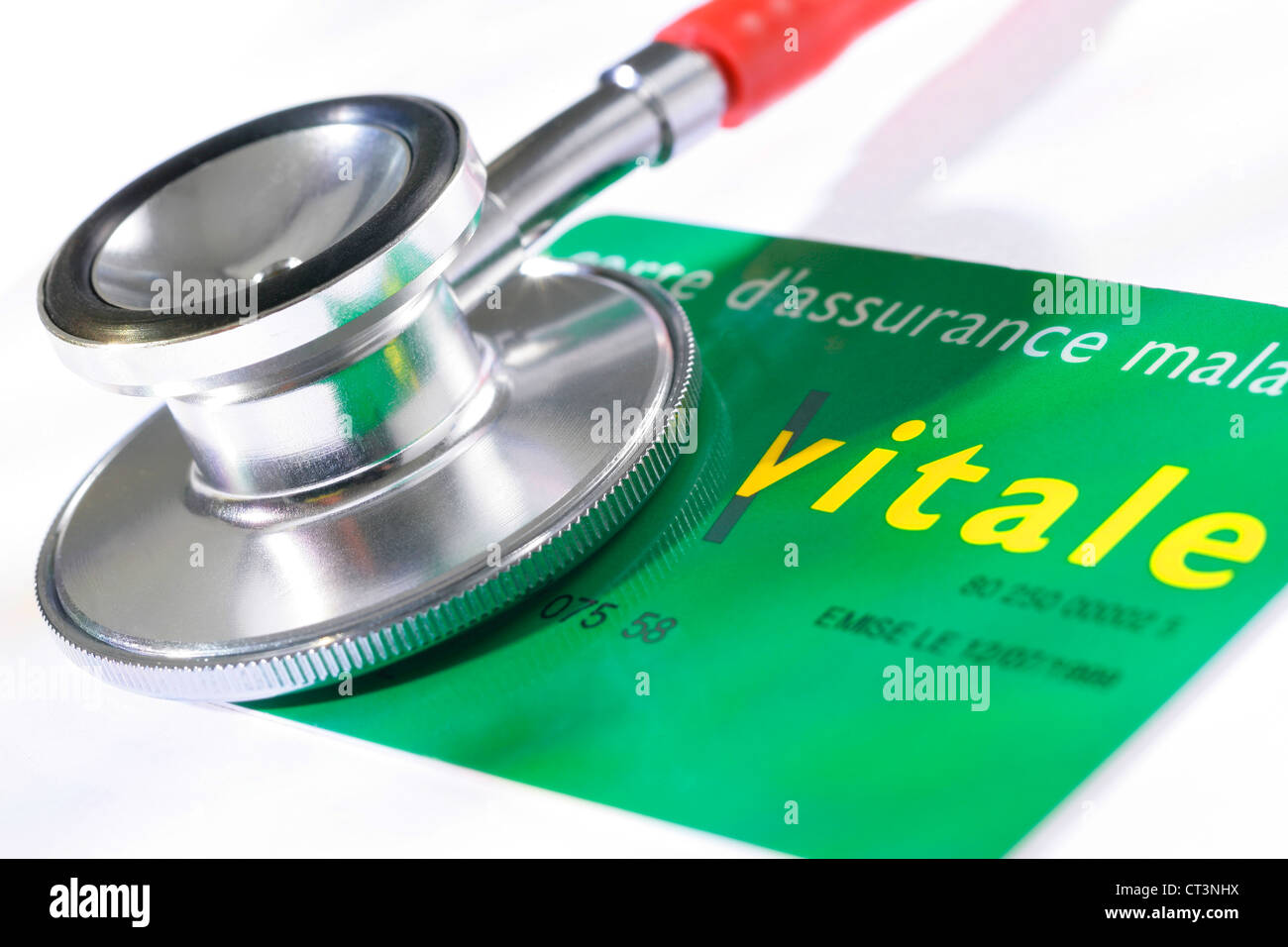 NAT'L HEALTH SERVICE CARD Stock Photo - Alamy