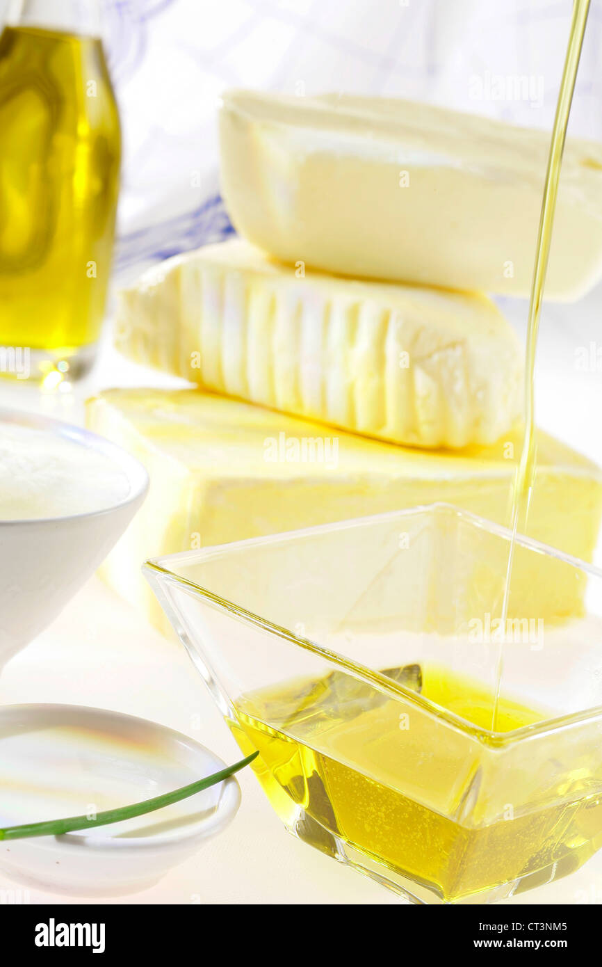 Olive Oil Butter Margarine High Resolution Stock Photography and Images ...