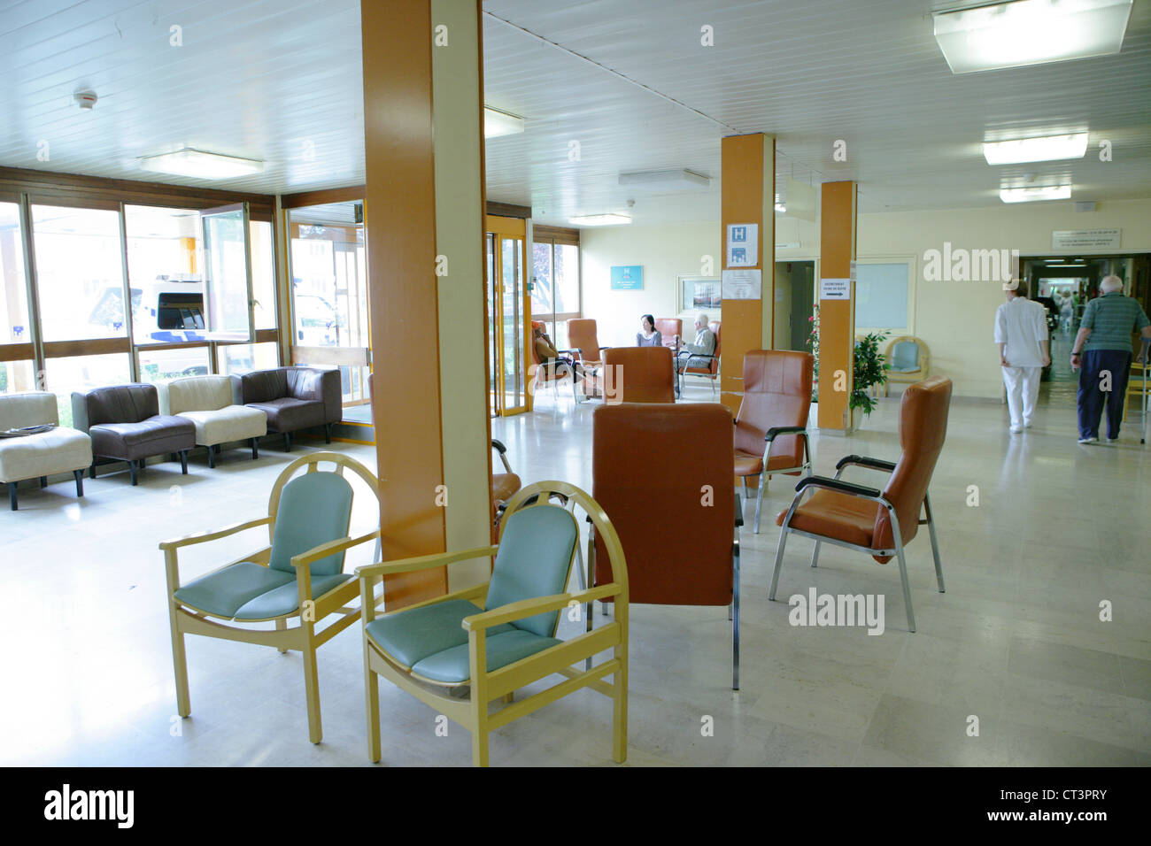 INTERIOR OF A HOSPITAL Stock Photo - Alamy
