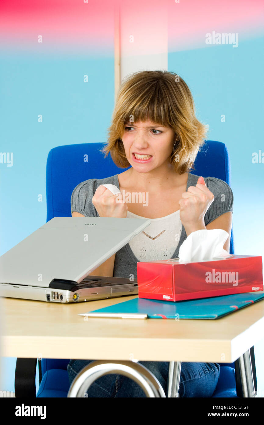 Angry old lady hi-res stock photography and images - Alamy