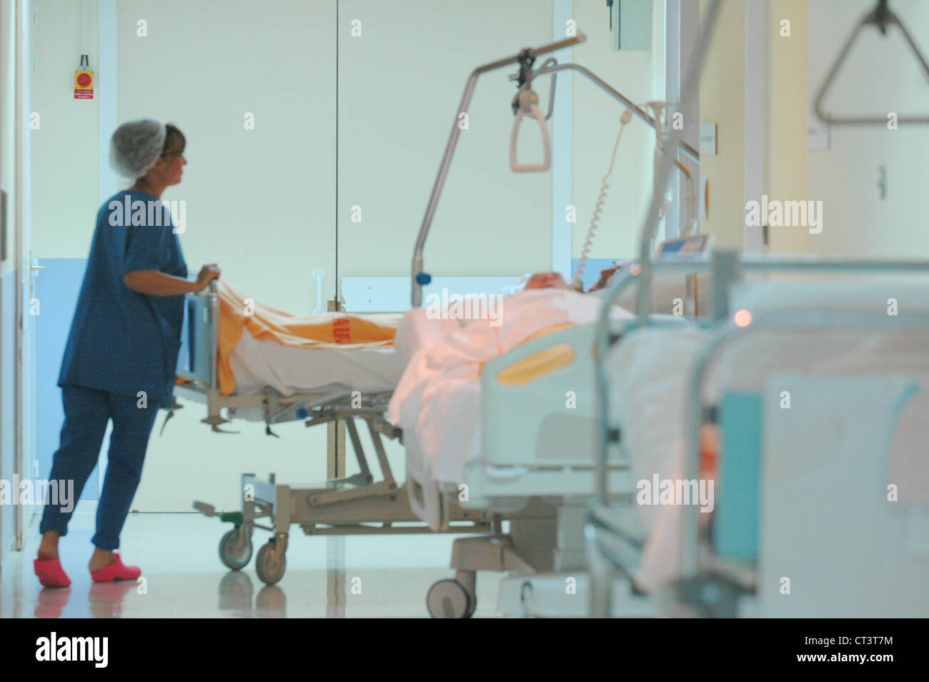 INTERIOR OF A HOSPITAL Stock Photo - Alamy