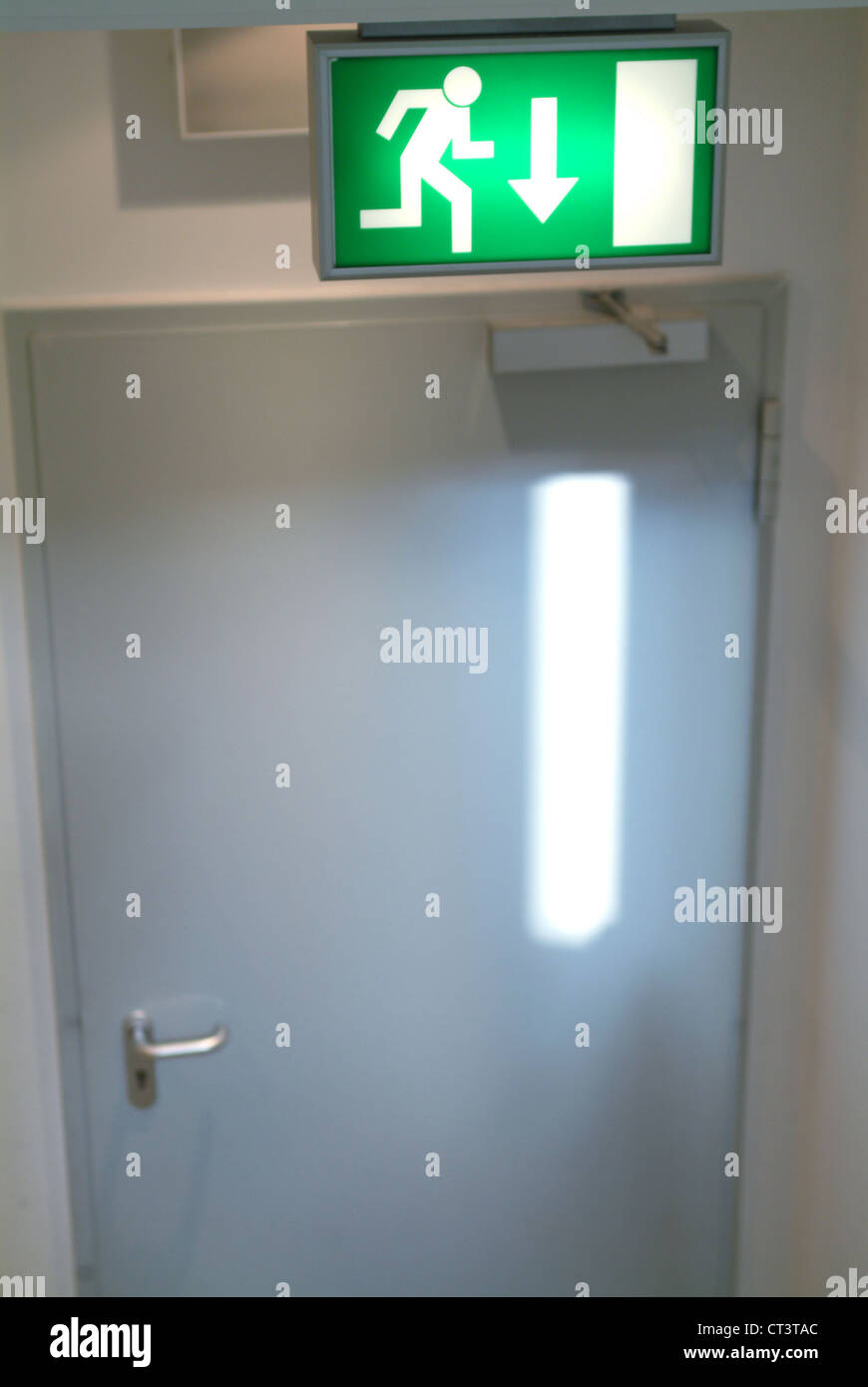 Hamburg, emergency exit Stock Photo - Alamy