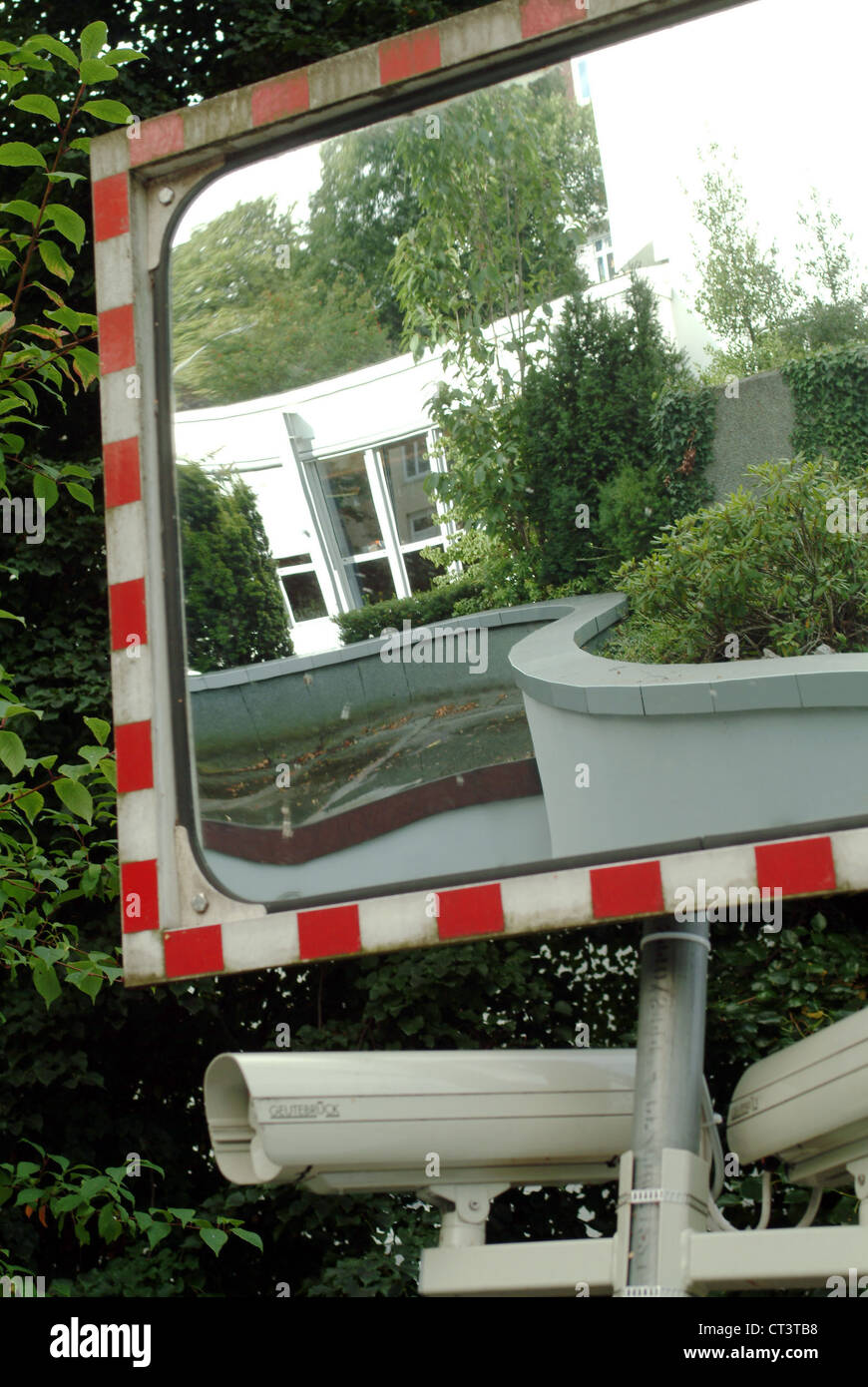 Surveillance mirrors hi-res stock photography and images - Alamy