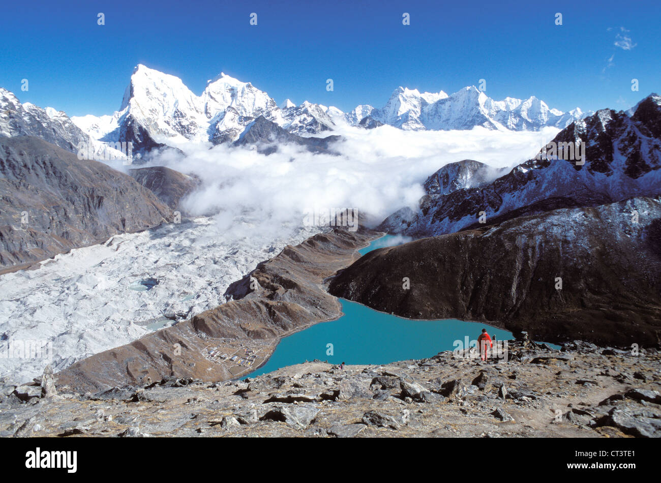 Himalaya himalaya himalayan khumbu hi-res stock photography and images ...