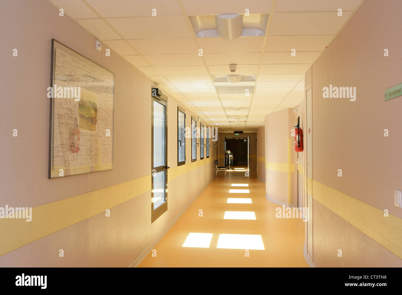 INTERIOR OF A HOSPITAL Stock Photo - Alamy
