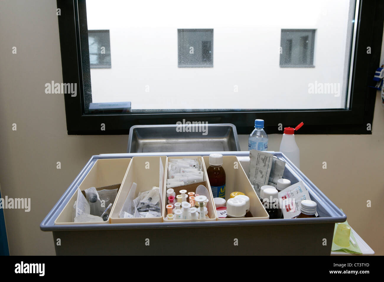 INTERIOR OF A HOSPITAL Stock Photo - Alamy