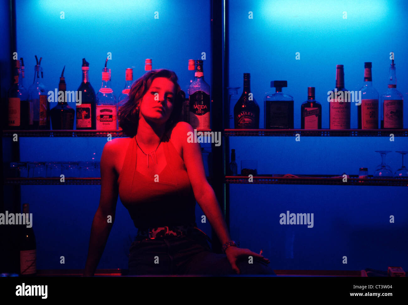 Club barmaid hi-res stock photography and images - Alamy