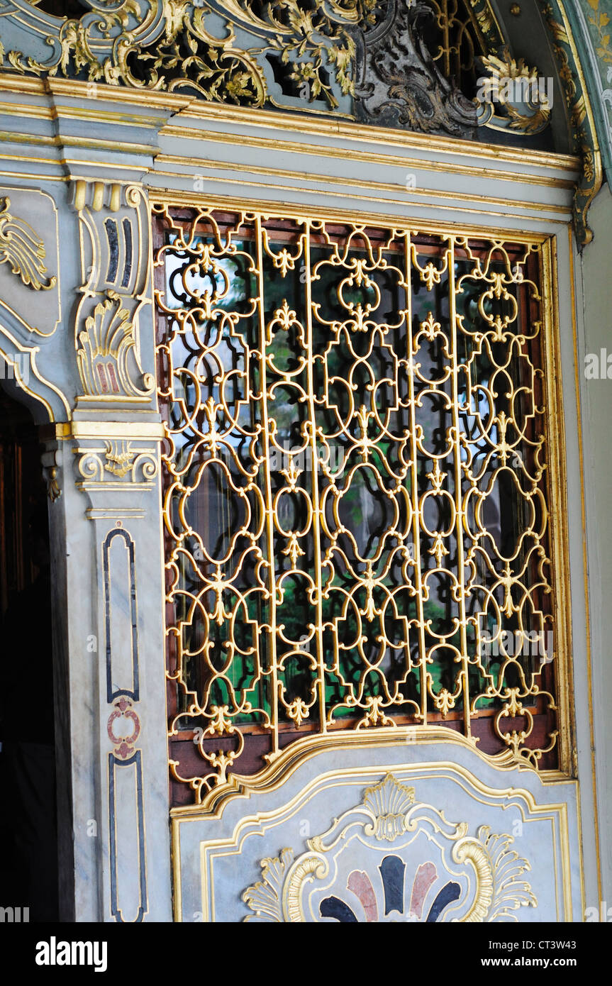 Turkey, Istanbul, Topkapi, Palace, Wrought Iron Window Stock Photo - Alamy