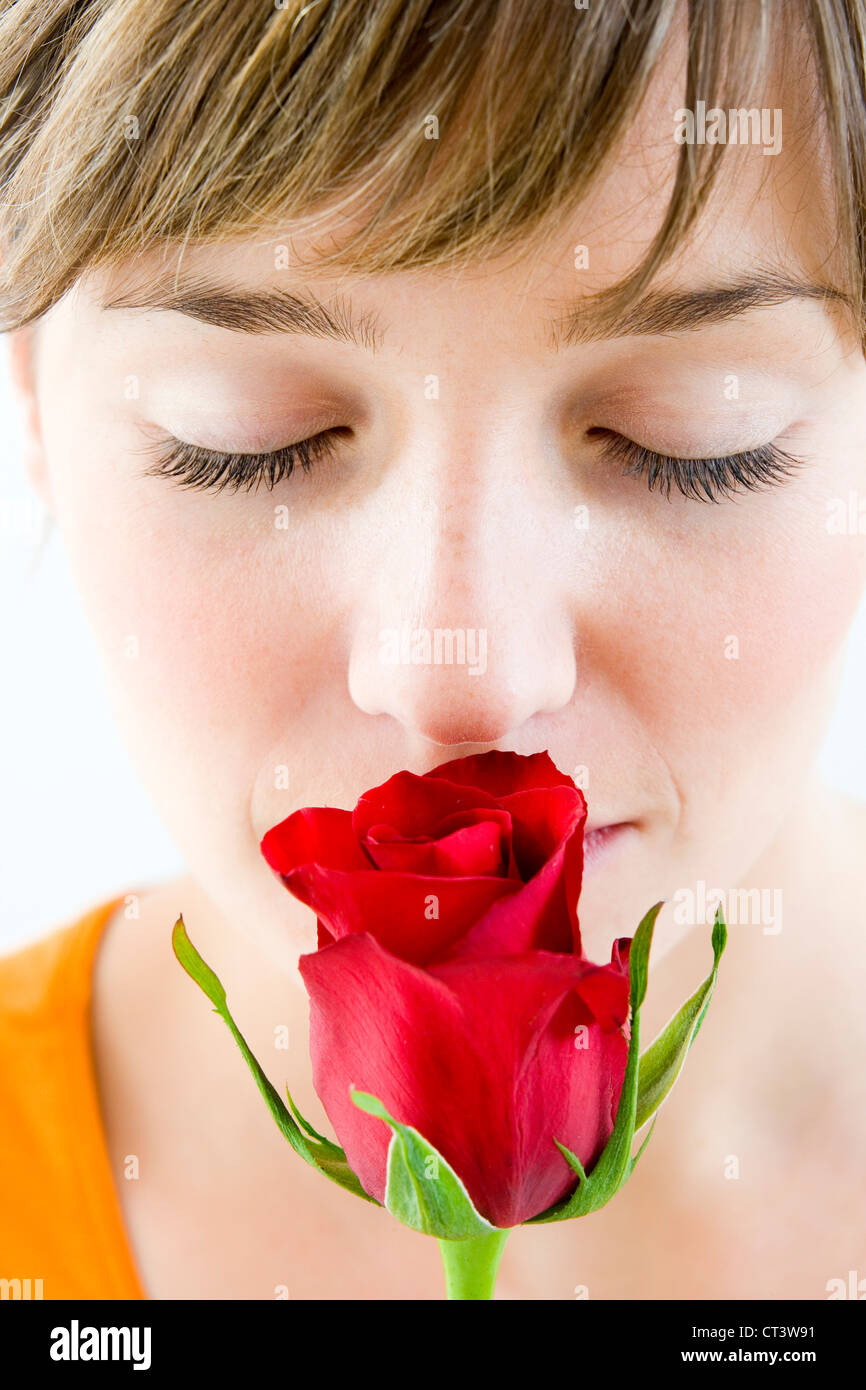 SENSE OF SMELL Stock Photo - Alamy