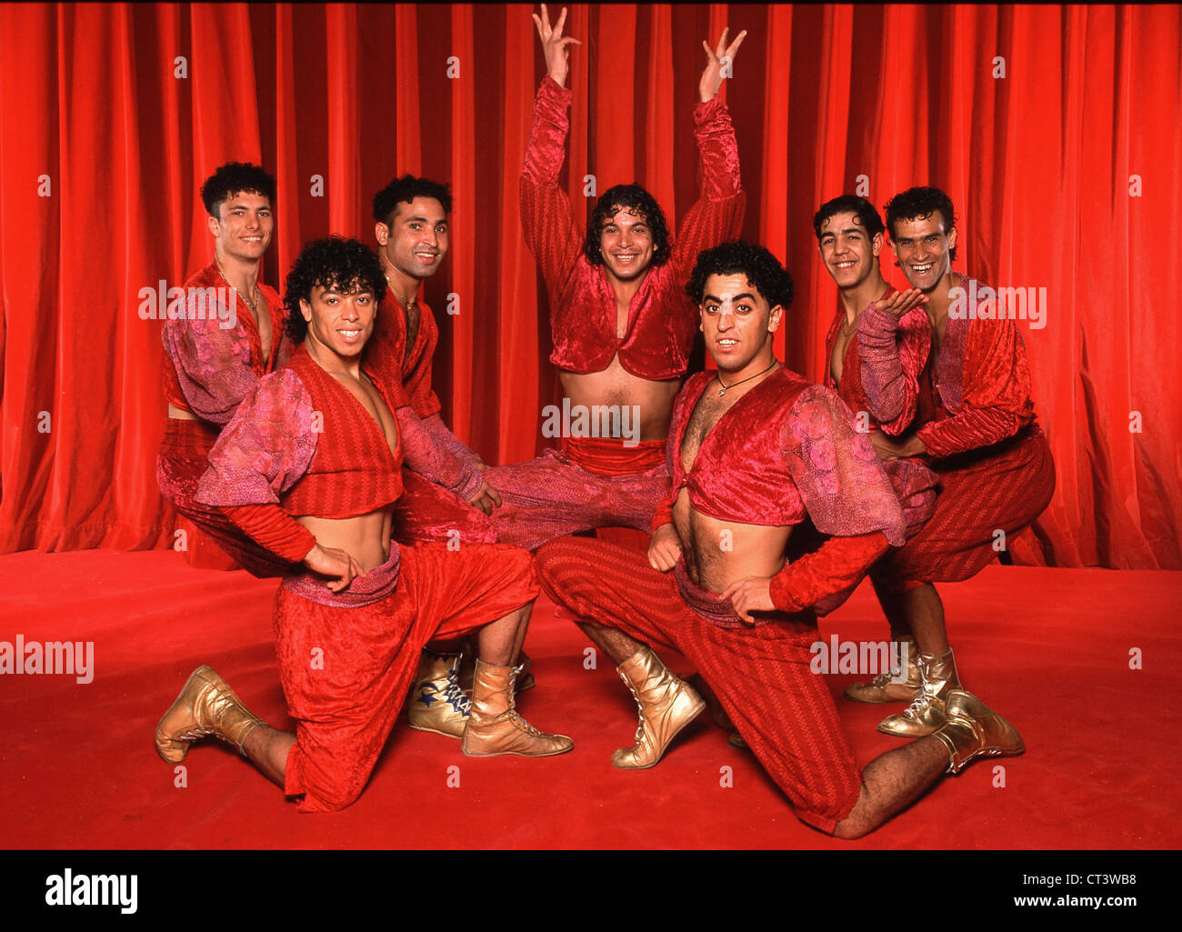 Circus Roncalli, Mohammed Larbi troupe, Moroccan Artists Stock Photo ...