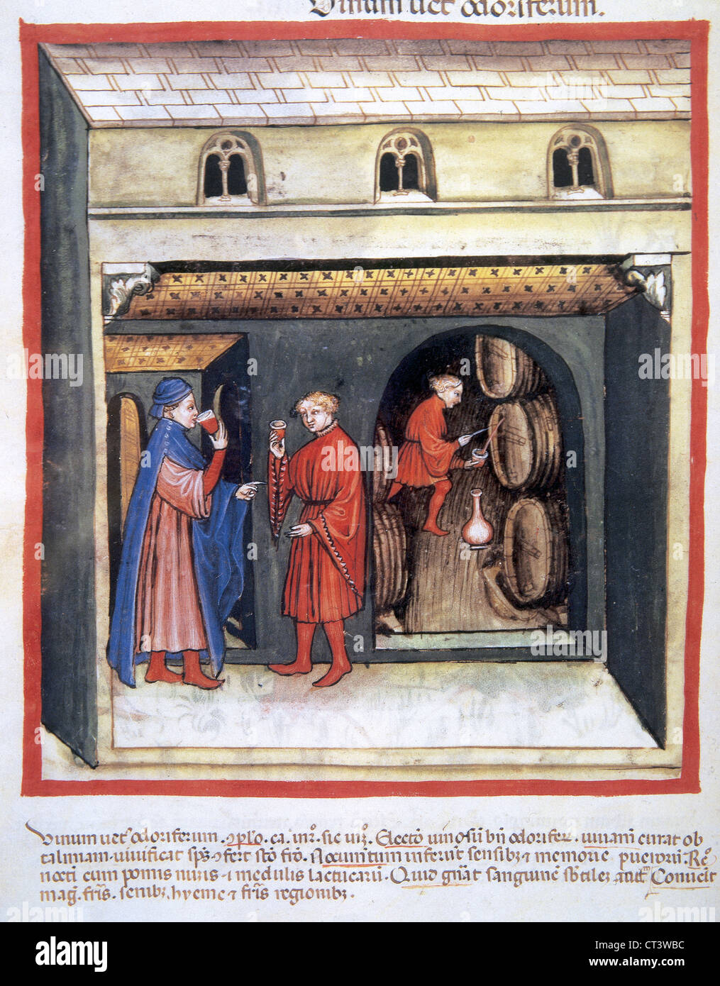 Alcohol history medieval hi-res stock photography and images - Alamy