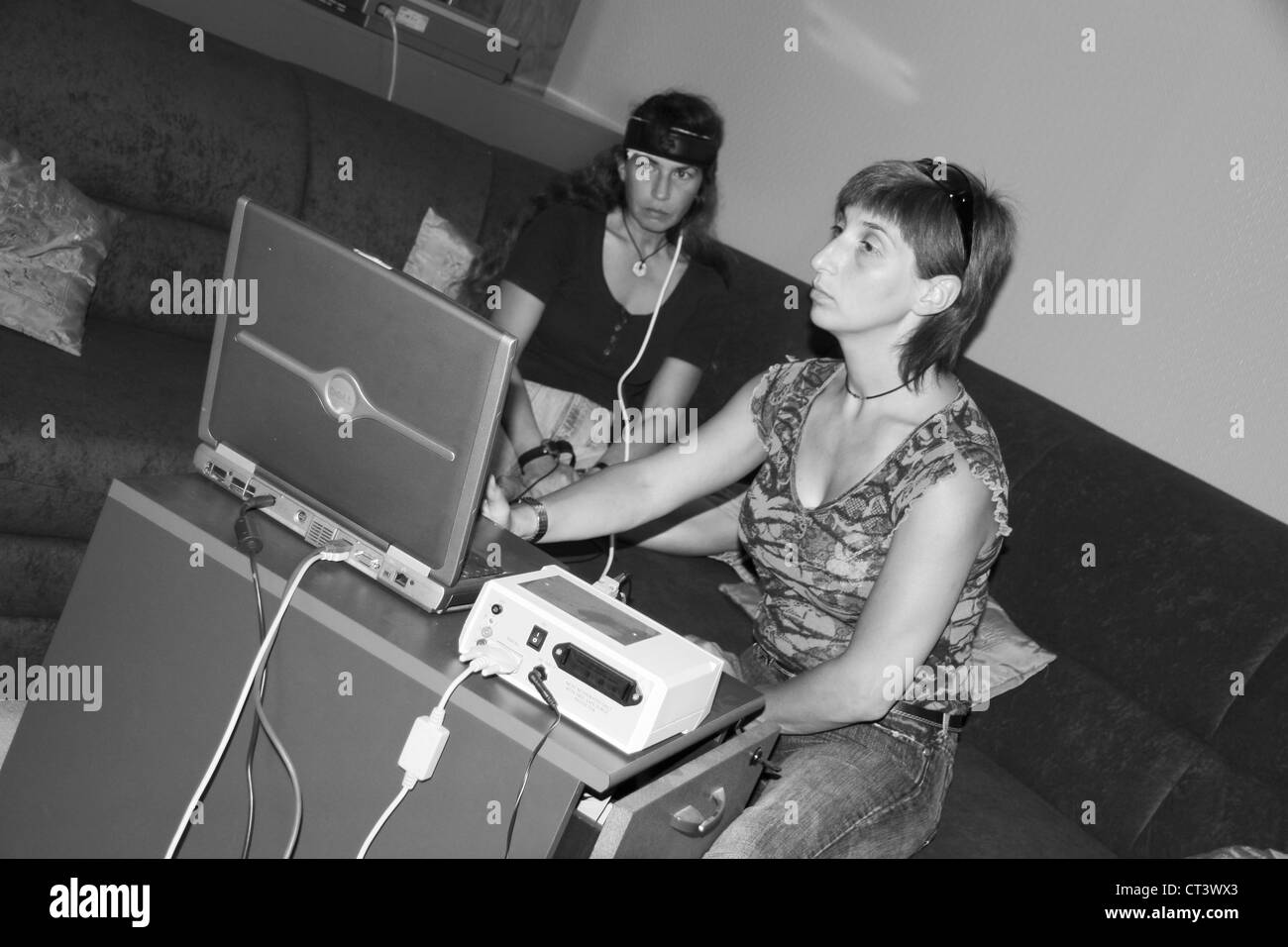 Apparatus testing Black and White Stock Photos & Images - Alamy