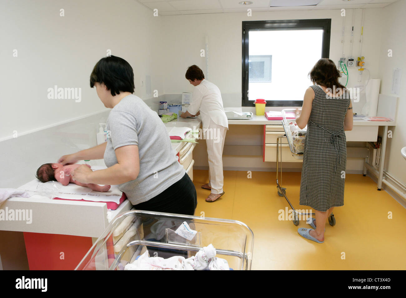 Newborn Babies Nursery Hospital High Resolution Stock Photography and ...