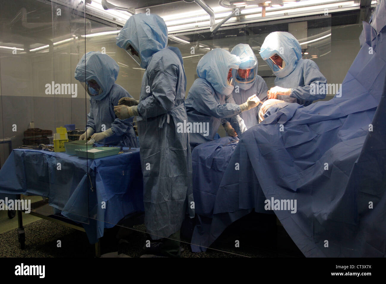 KNEE PROSTHESIS, SURGERY Stock Photo - Alamy