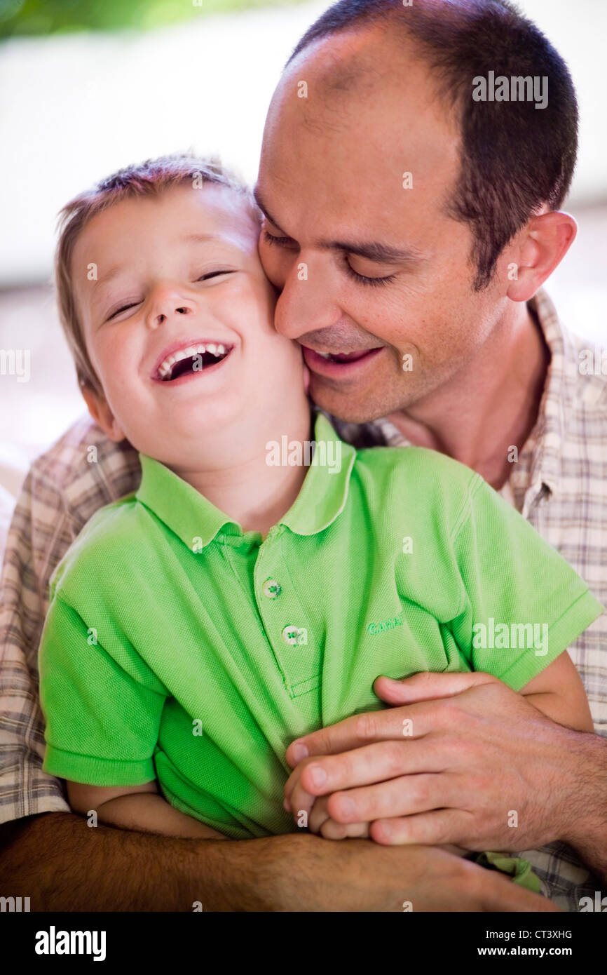 FATHER & CHILD Stock Photo - Alamy