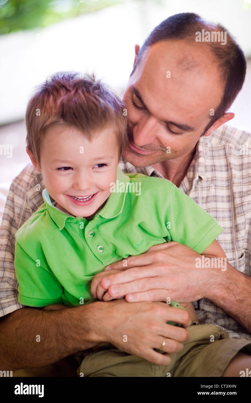 FATHER & CHILD Stock Photo - Alamy