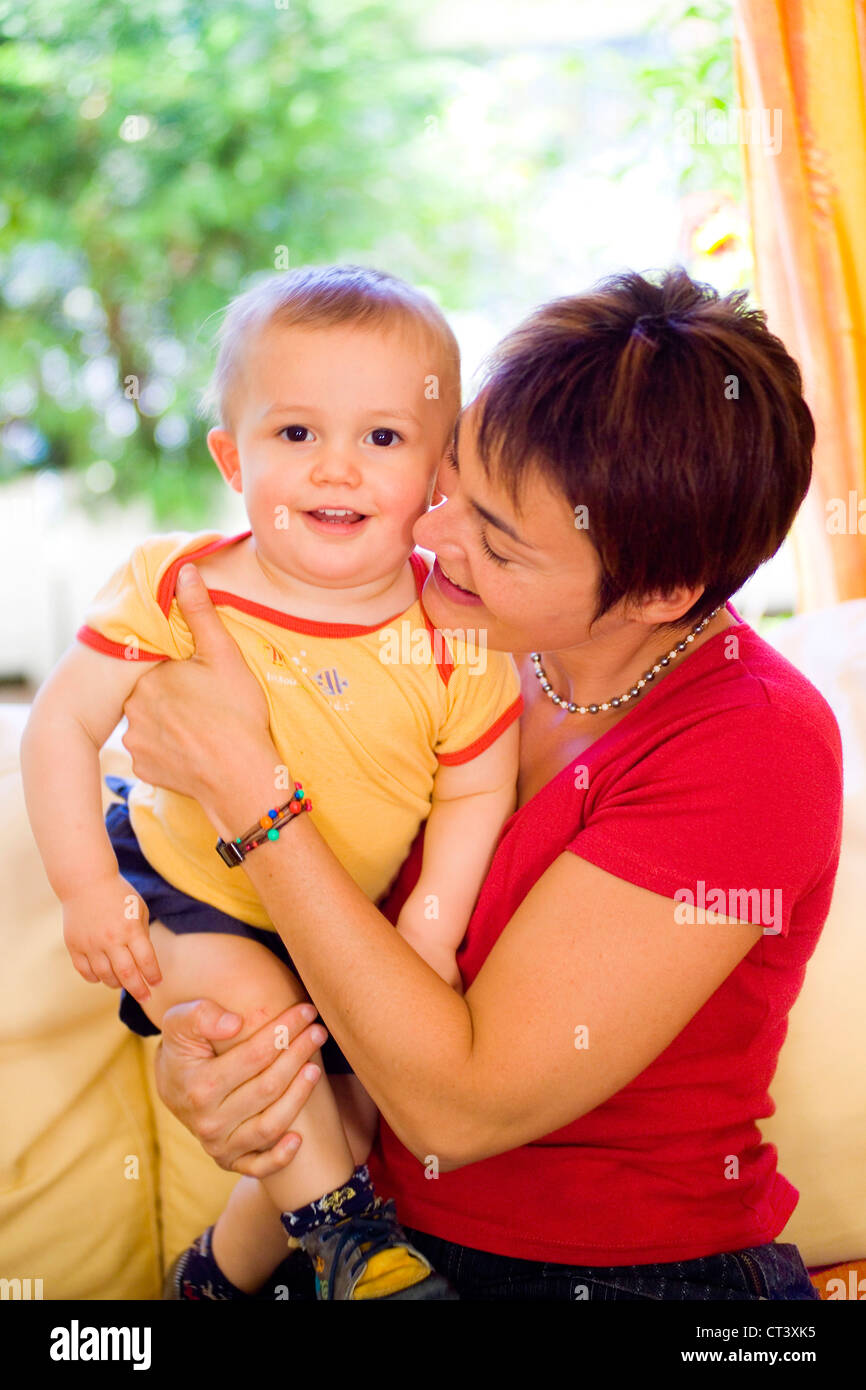 MOTHER & CHILD Stock Photo - Alamy