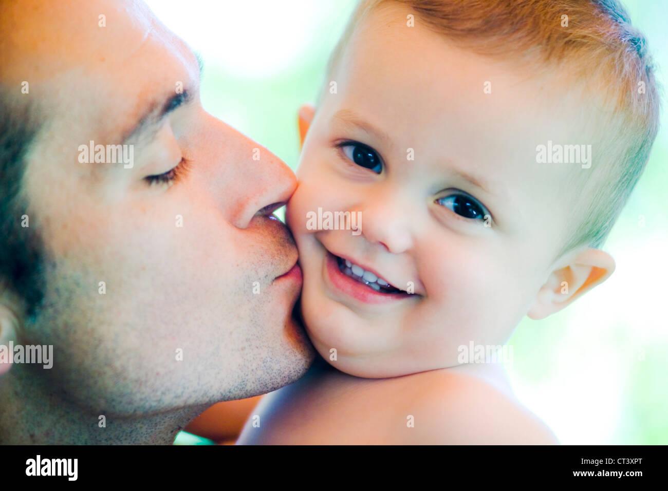 FATHER & CHILD Stock Photo - Alamy