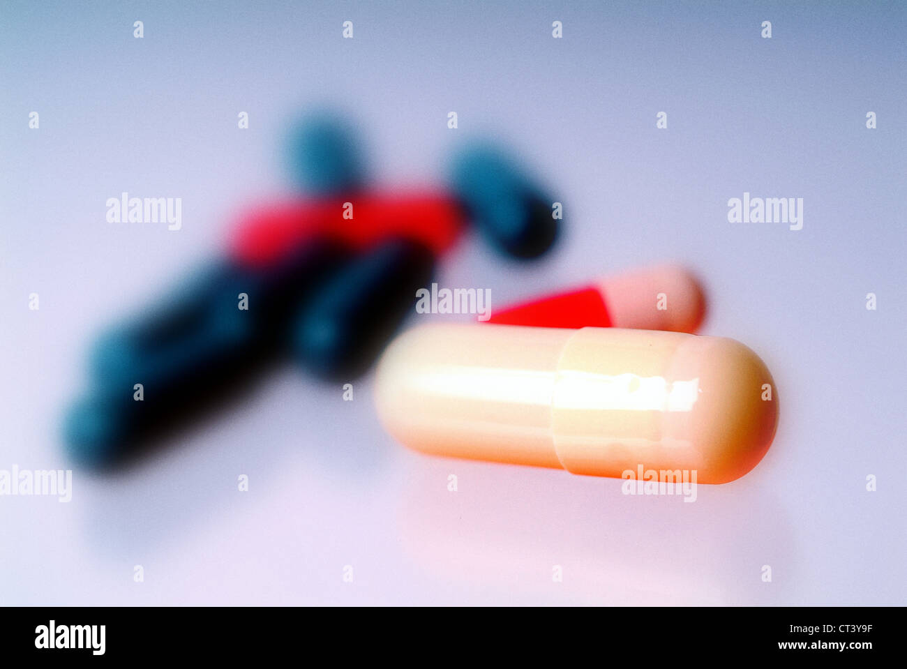 A CAPSULE-FORM DRUG Stock Photo - Alamy
