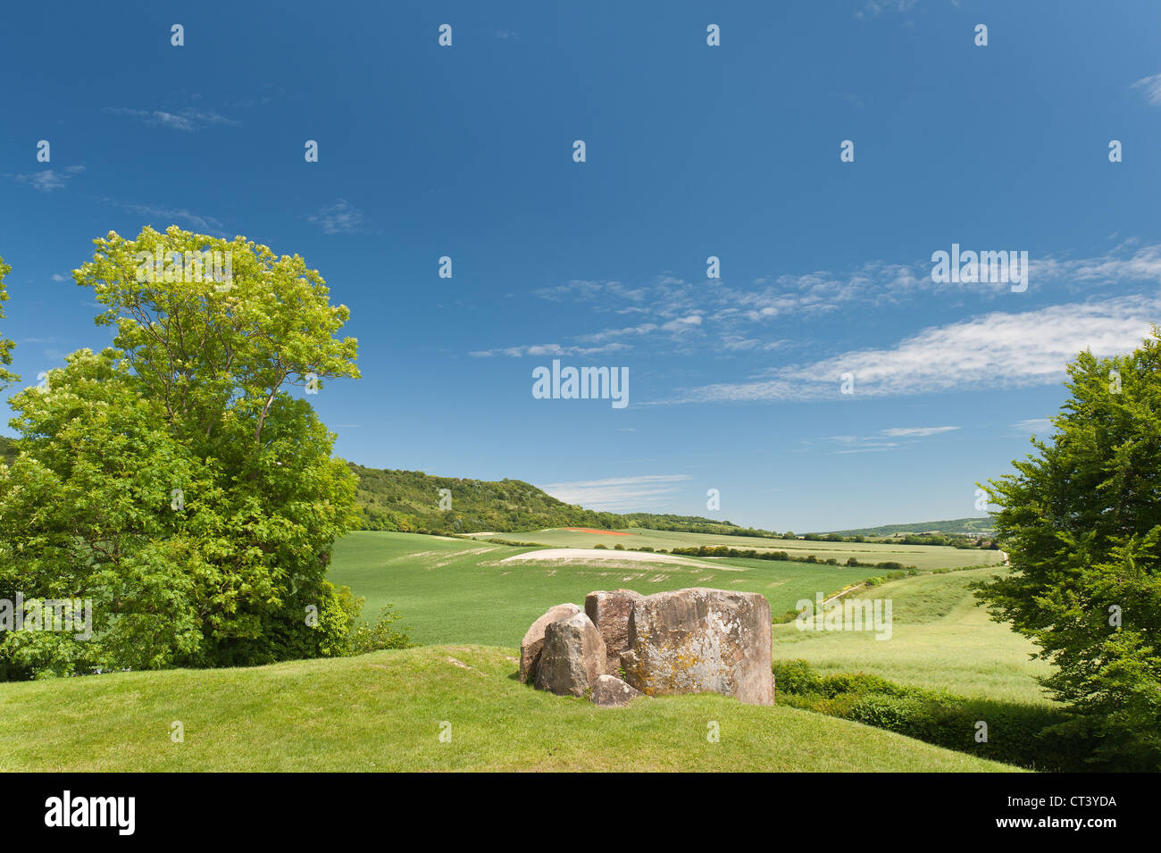Coldrum Longbarrow Neolithic megalithic long barrow and stone circle on ...