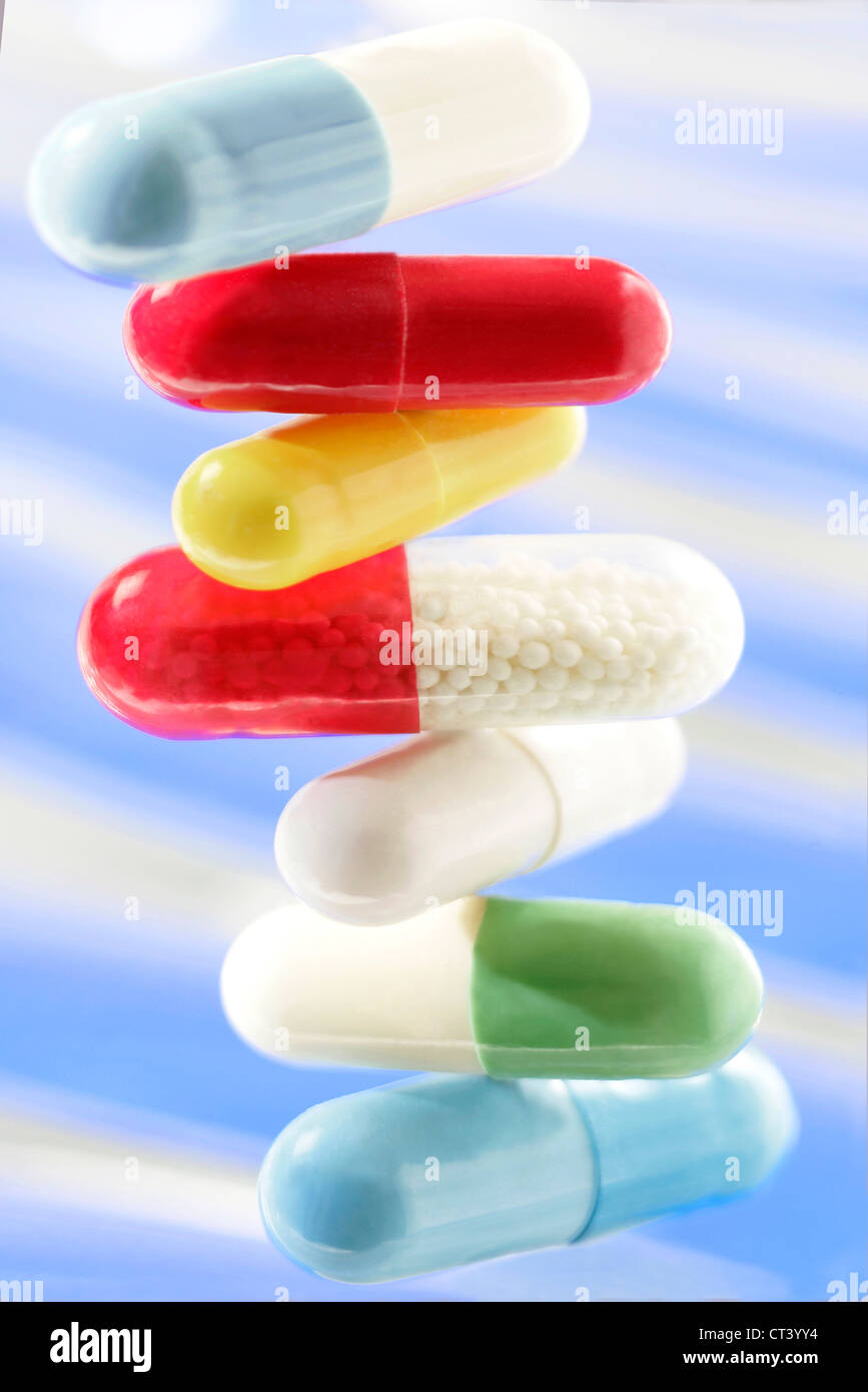 A CAPSULE-FORM DRUG Stock Photo - Alamy