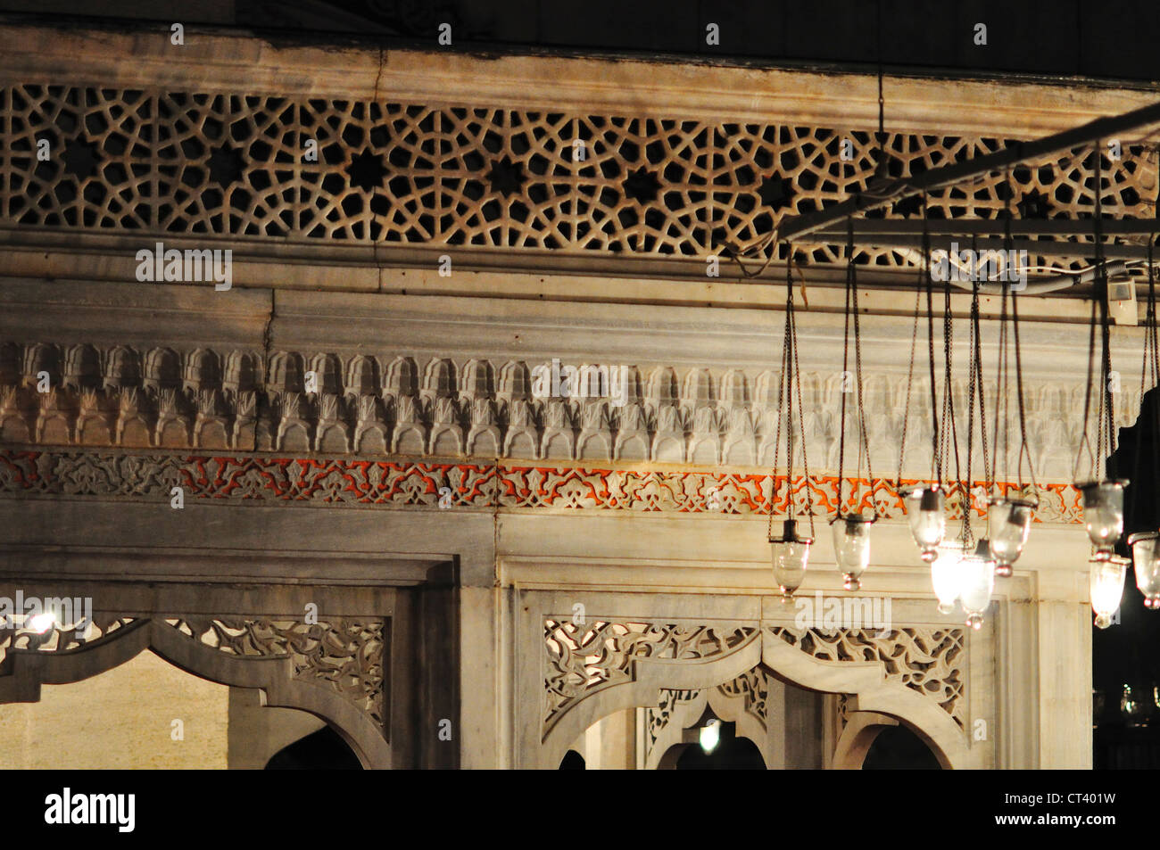 Turkey, Istanbul, Beyazit Mosque, Interior Stock Photo - Alamy