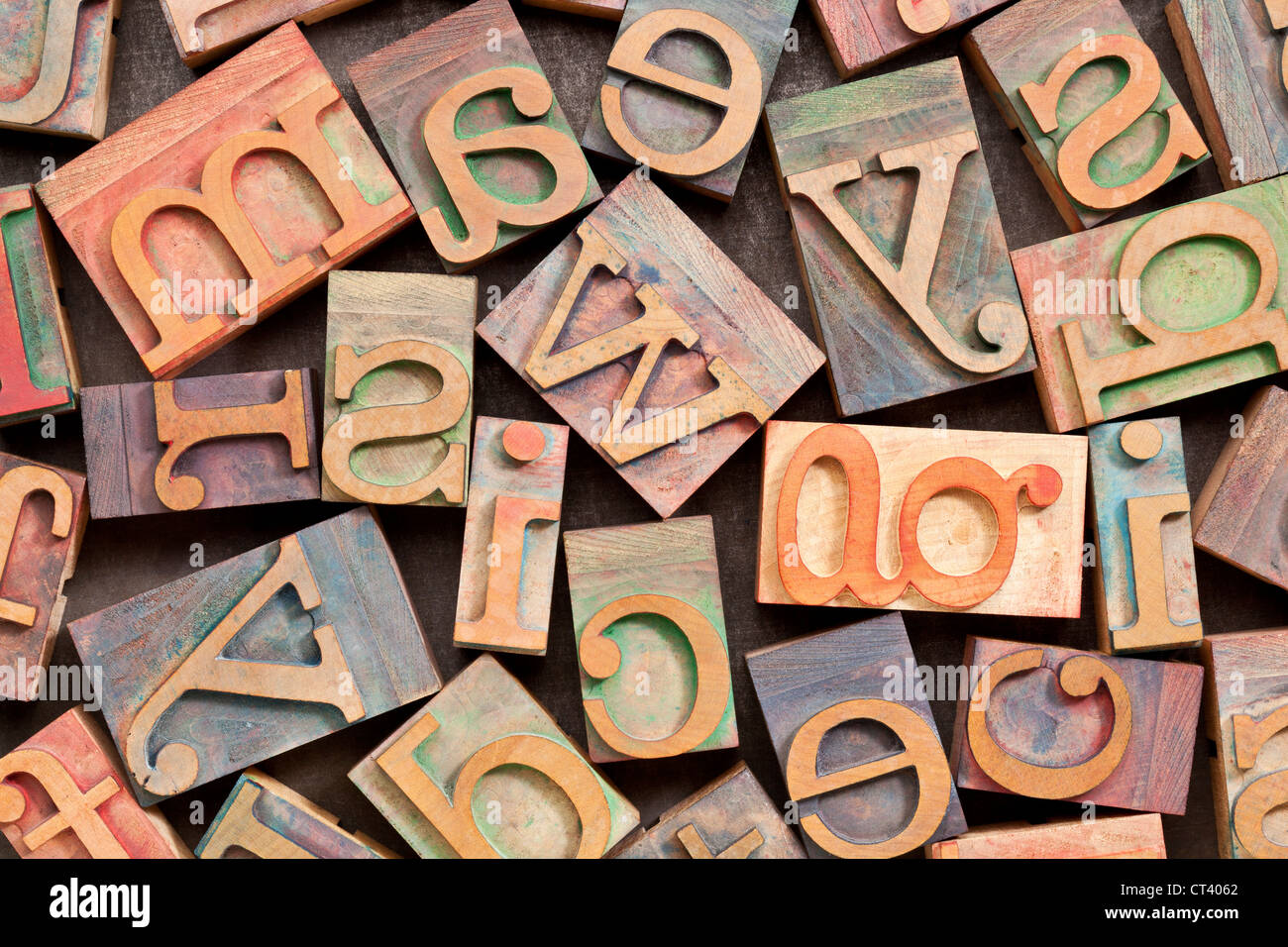 Wood printing blocks hi-res stock photography and images - Alamy