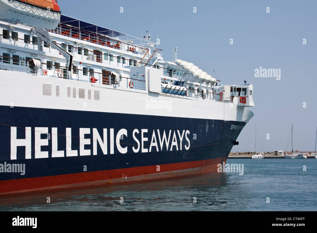 Hellenic seaways car passenger ferry hi-res stock photography and ...