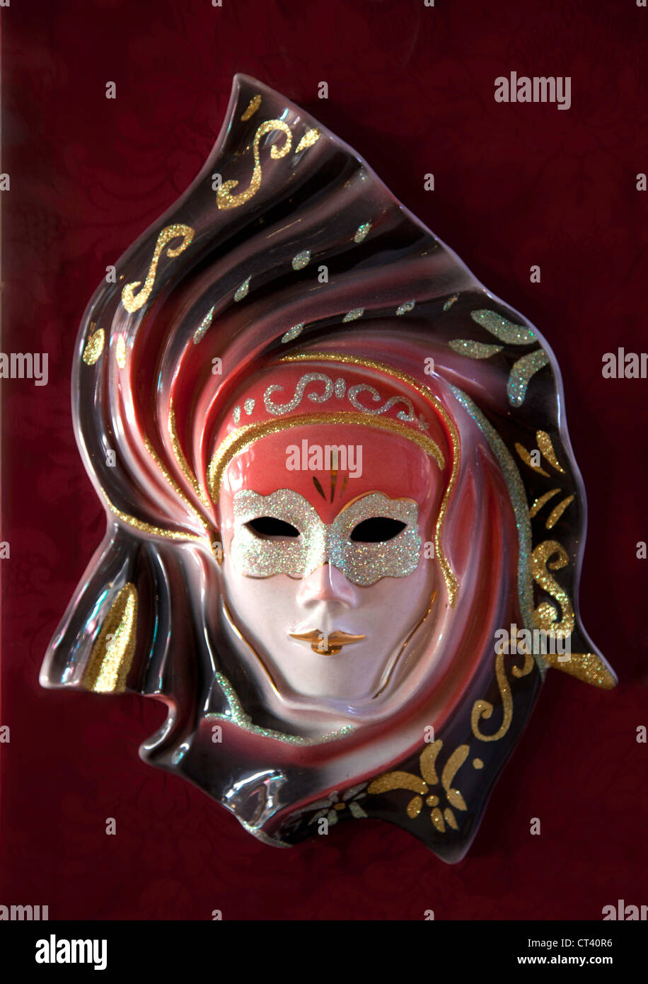 Venetian mask harlequin mask hi-res stock photography and images - Alamy
