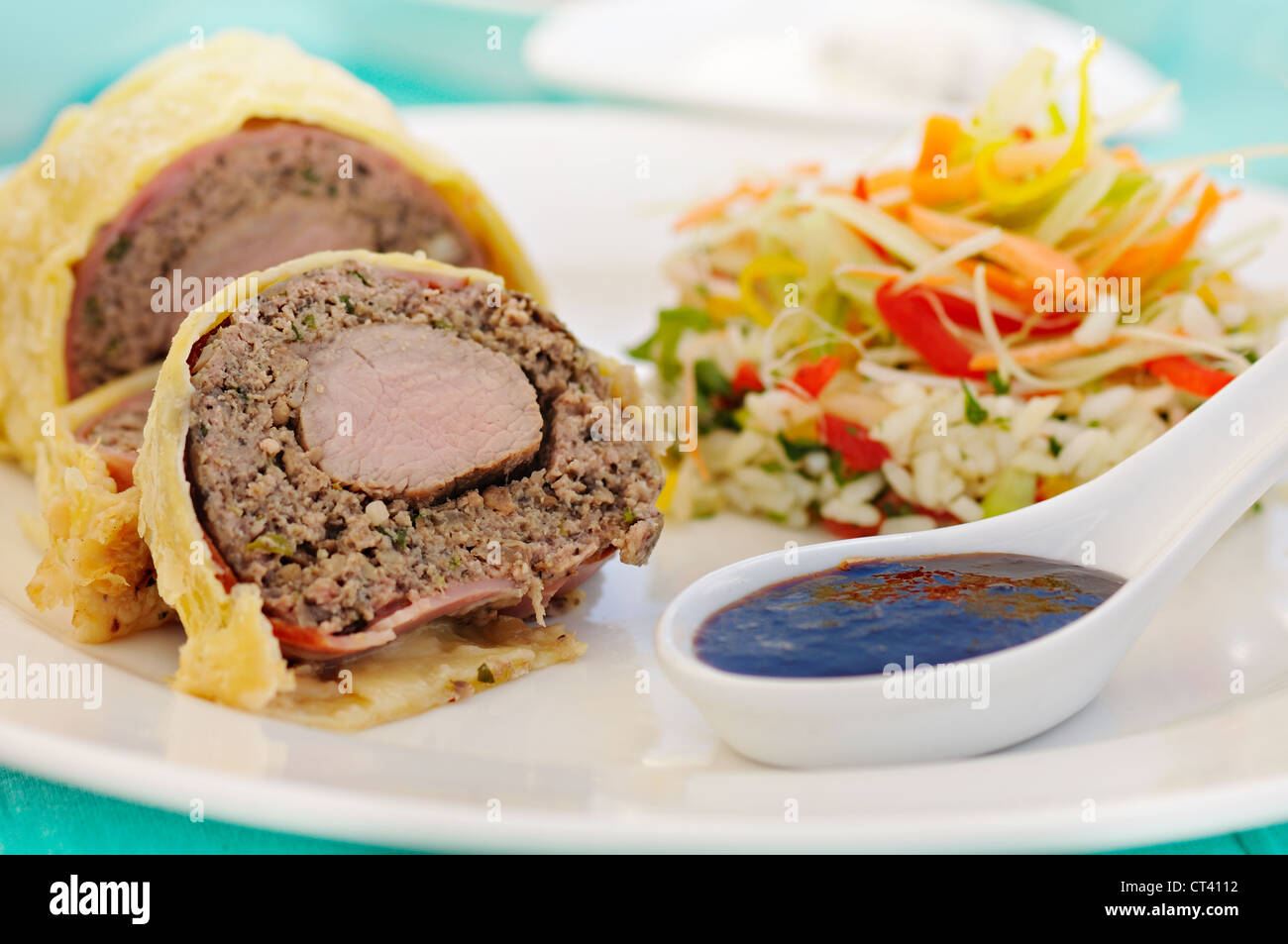 Meat roll hi-res stock photography and images - Alamy
