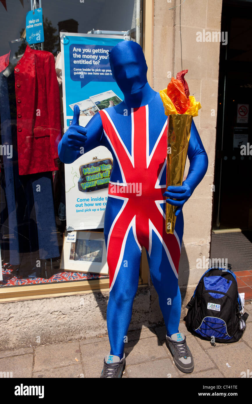 Man wearing union jack suit hi-res stock photography and images - Alamy