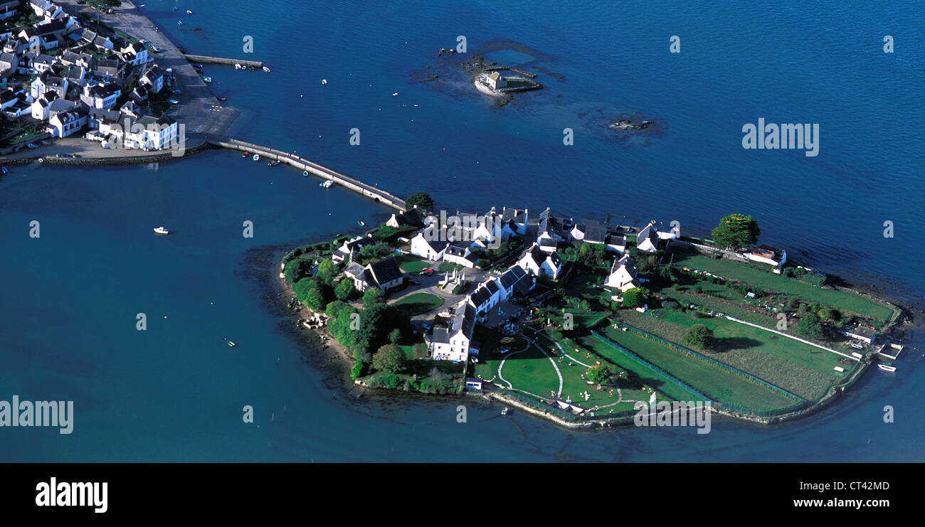 Brittany islands aerial hi-res stock photography and images - Alamy