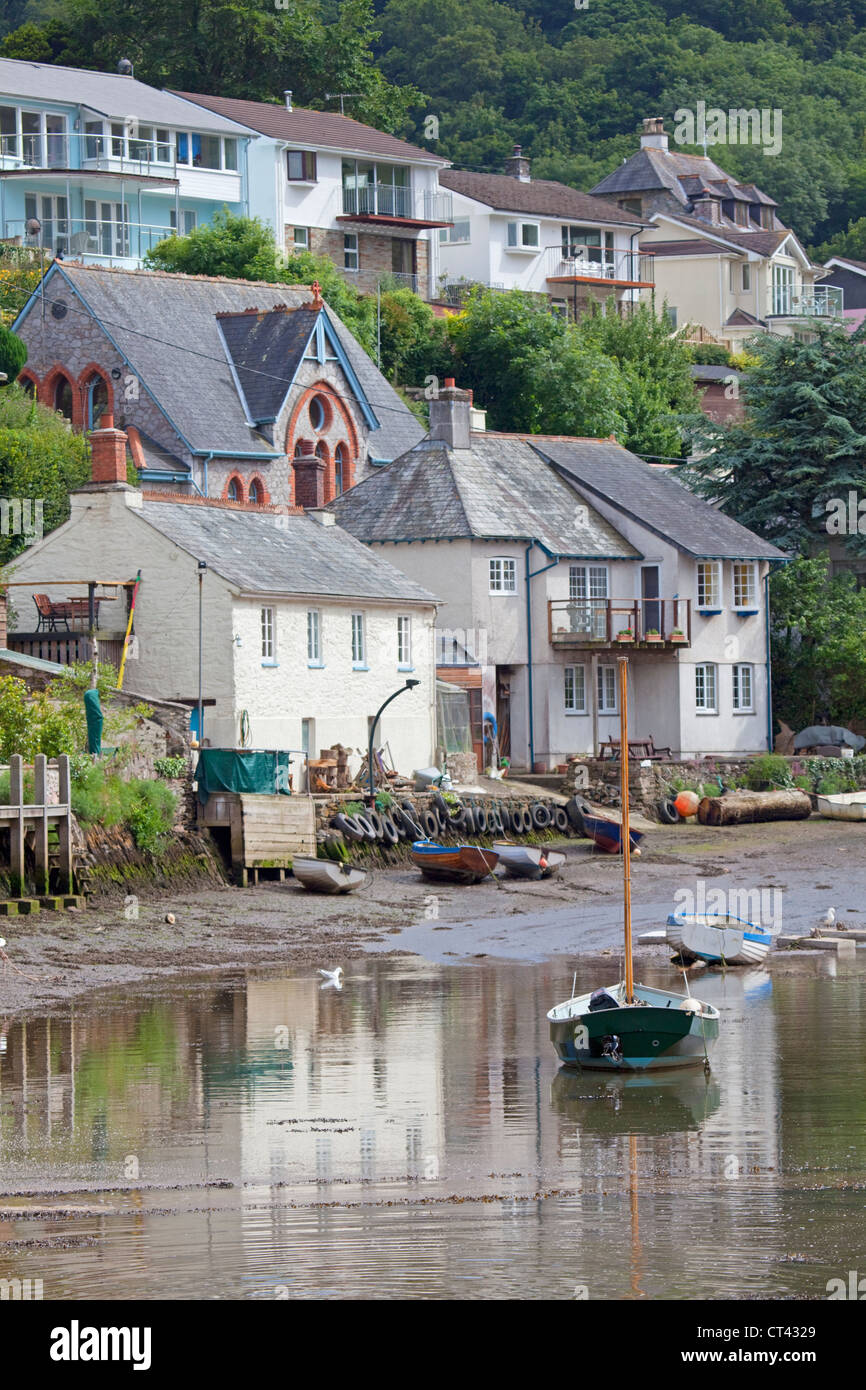 noss mayo, devon Stock Photo - Alamy