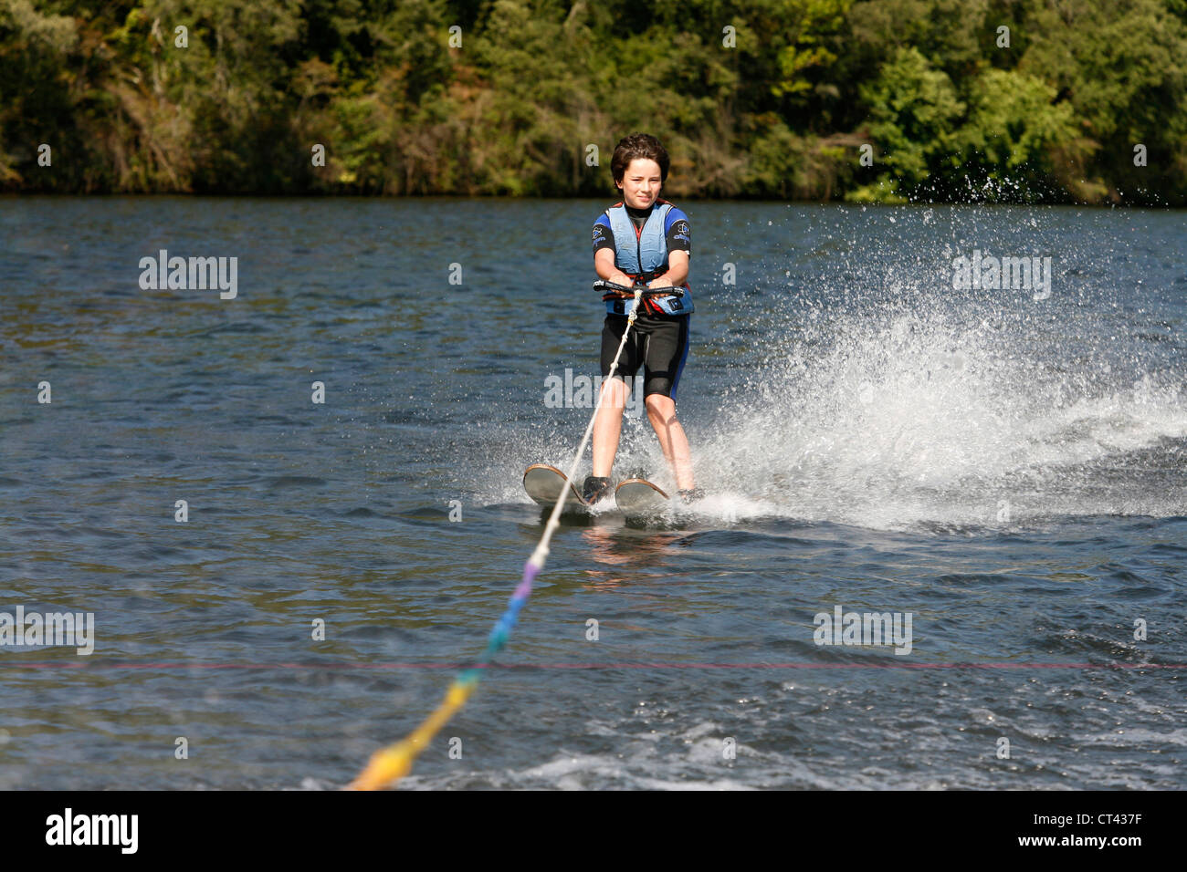 Old person water skiing hi-res stock photography and images - Alamy